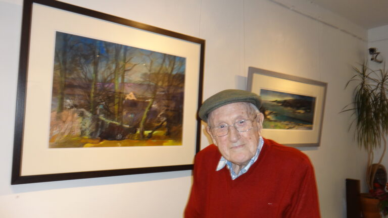 gerberfineart.co.ukTom Shanks in gallery - gerberfineart.co.uk